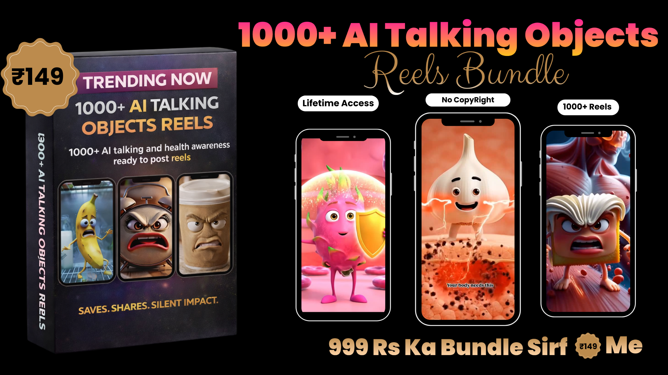 1000+ AI Talking Objects Reels Bundle – Viral Edition (Ready to Post ...